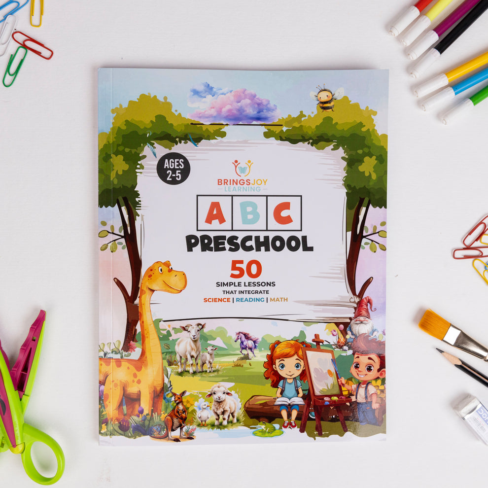 Pre-Kindergarten Activity Book (Ages 2 - 5) – Brings Joy Learning